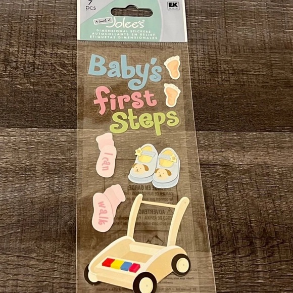 Jolee’s | Design | New Jolees Babys First Steps Dimensional Scrapbook ...